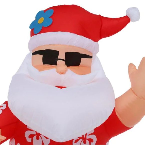 Home Accents Holiday | Holiday | 6 Ft Dancing Hula Santa Led Christmas ...